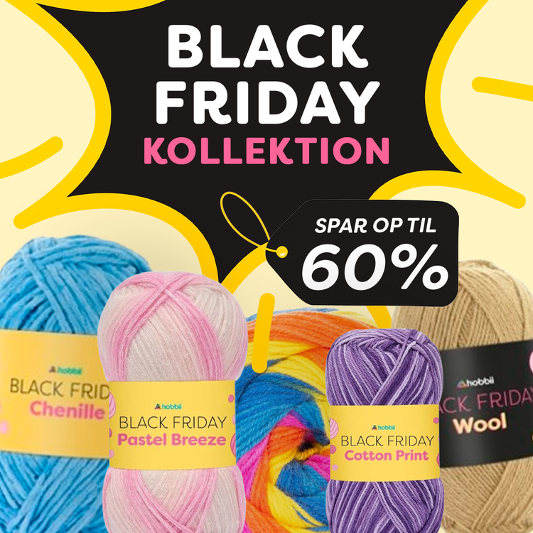Garn og tilbehør fra Hobbii.dk - Leveret med kærlighed